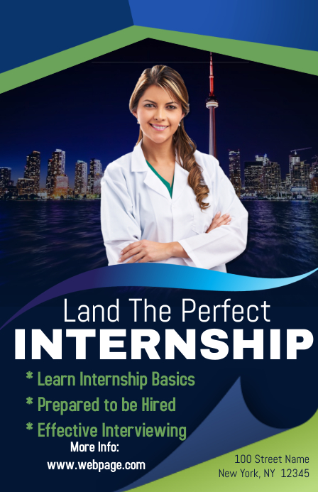 Land the perfect internship | PosterMyWall
