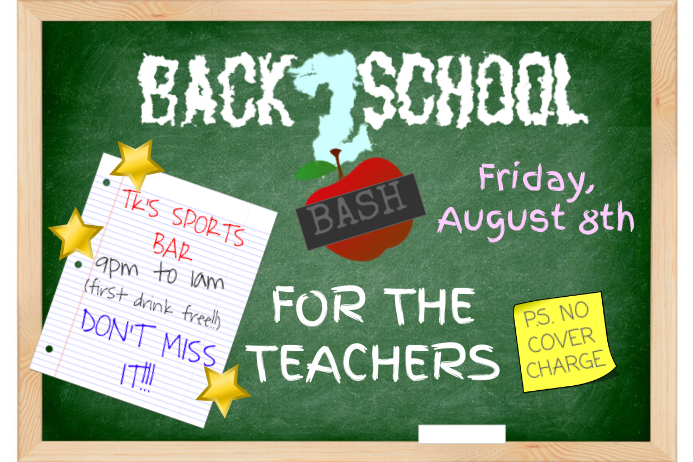 School Teacher Flyer Template PosterMyWall